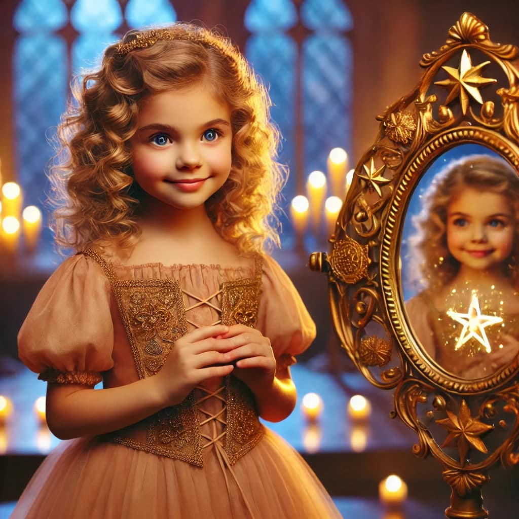 Princess Lila and the Talking Mirror – A Magical Bedtime Story